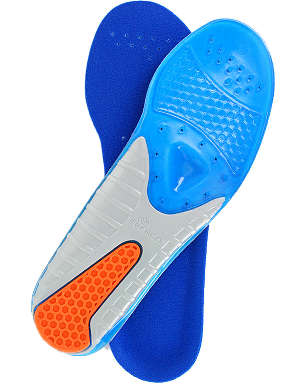Spenco Gel Comfort Insoles, Blue