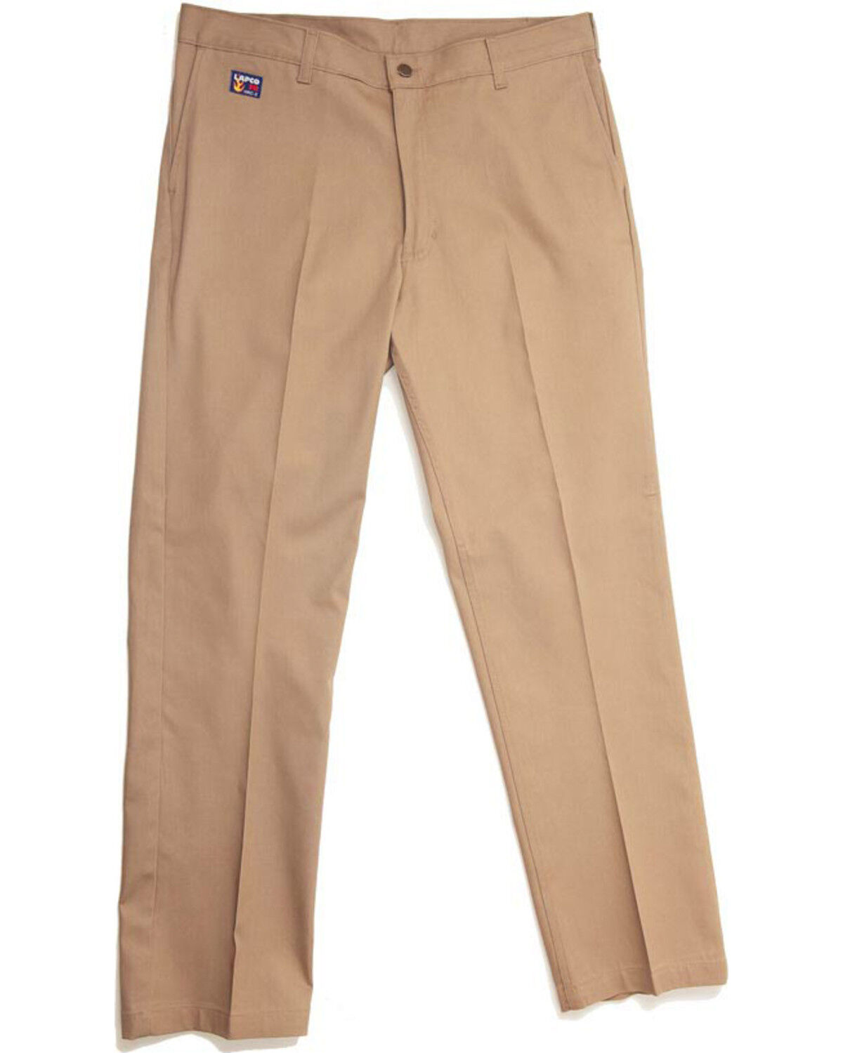 Lapco Men's Flame Resistant Work Pants, Beige/khaki