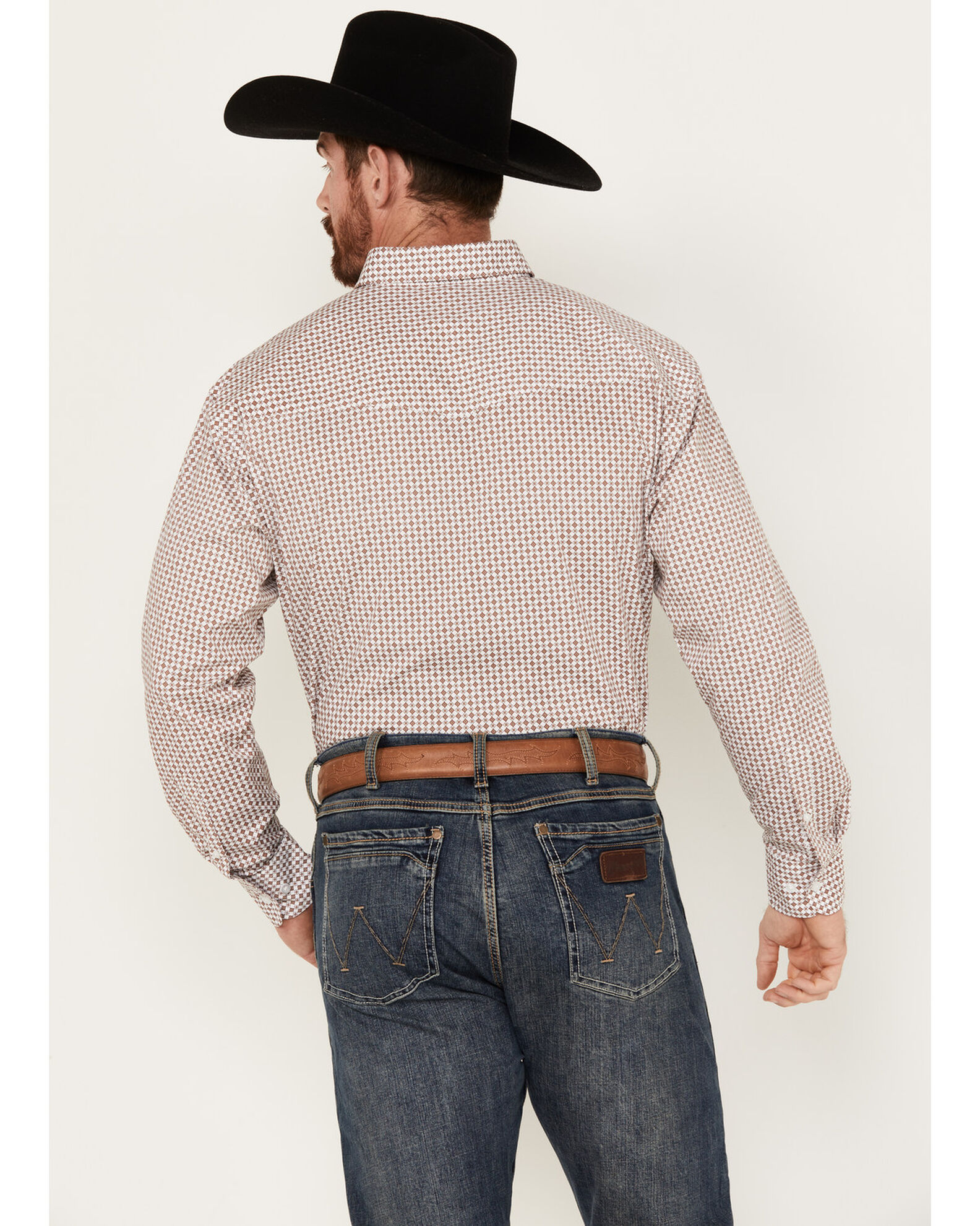 Resistol Mens Trevor Geo Long Sleeve Button Down Shirt Boot Barn