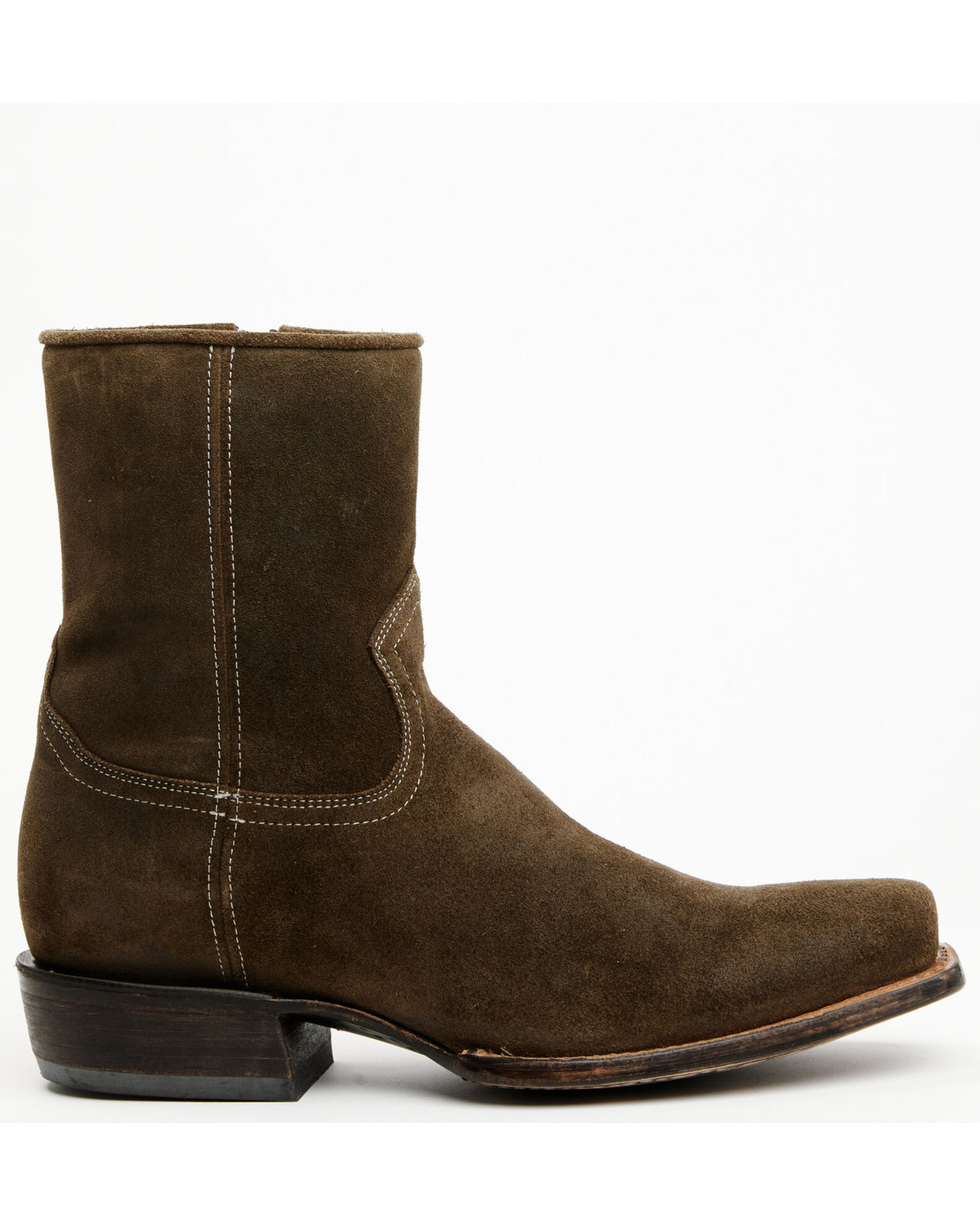 Moonshine Spirit Mens Pancho 8 Roughout Western Boots Square Toe