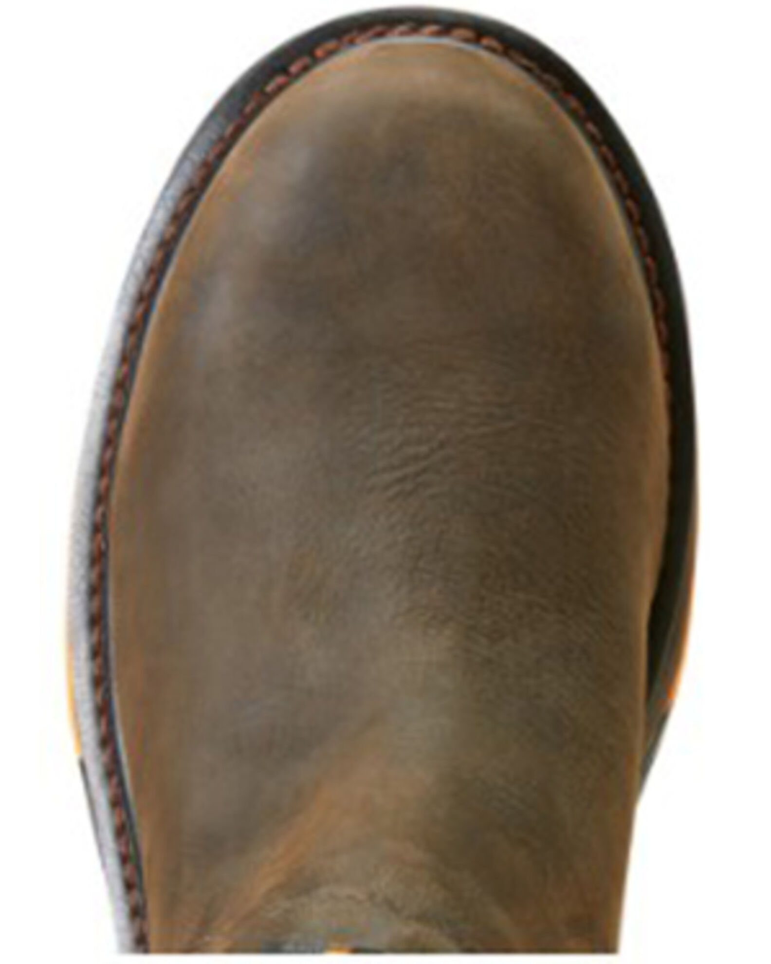 Ariat Men's Big Rig Waterproof Chelsea Work Boots - Composite Toe, Brown