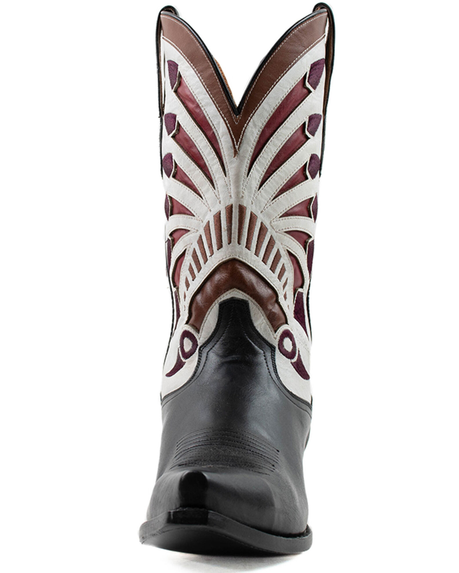 Dan Post Mens Tom Horn Western Boots Snip Toe Black
