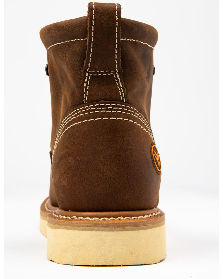Hawx Mens 6 Lacer Work Boots Soft Toe Boot Barn