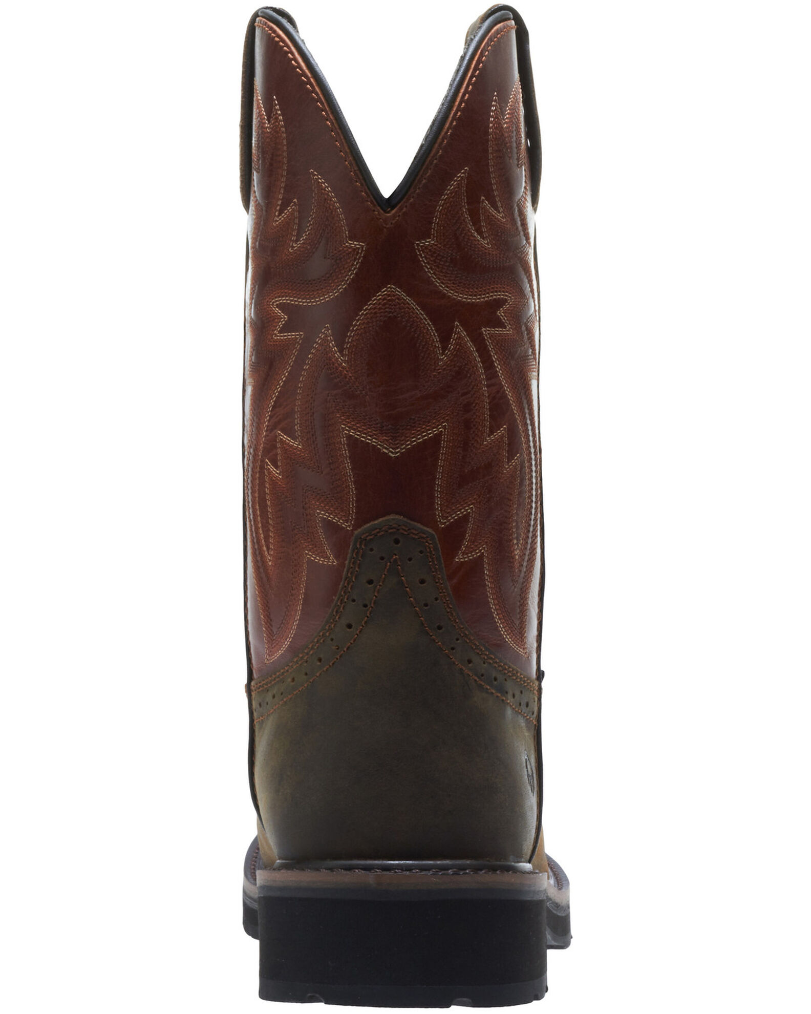 Wolverine Men's Rancher Waterproof Western Work Boots - Steel Toe, Brown