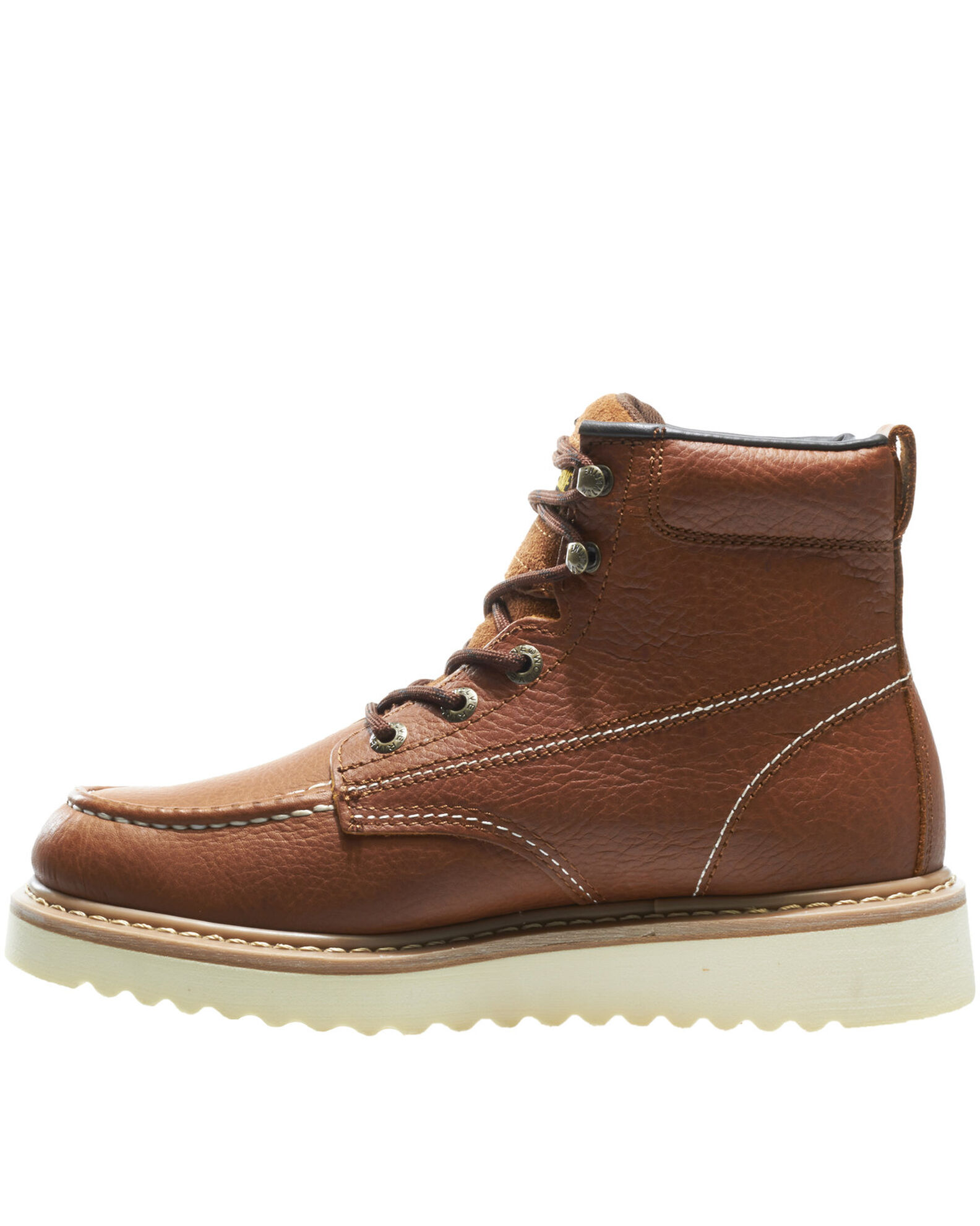 Wolverine Men's Moc Toe Work Boots, Brown