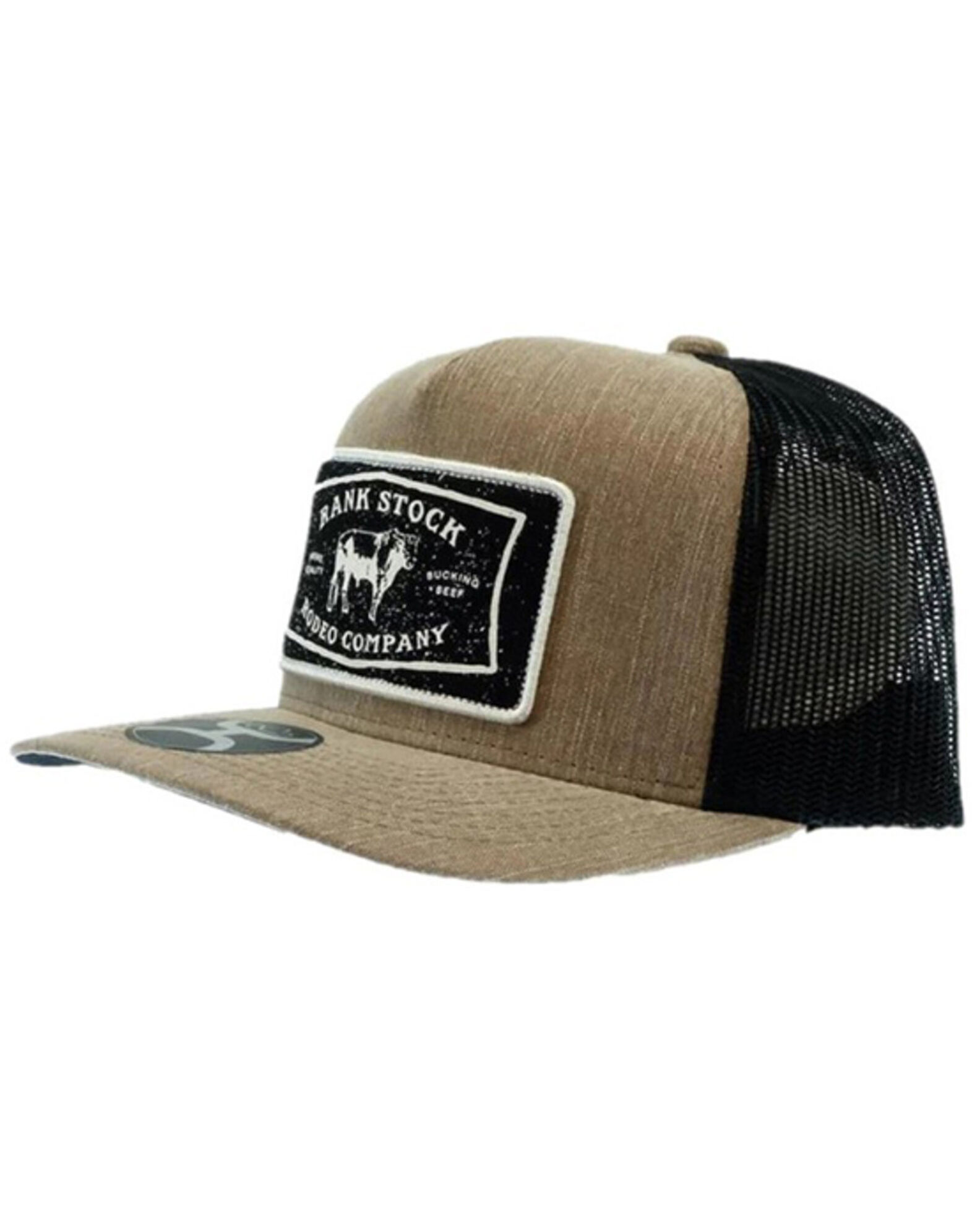 Hooey Men's Rank Stock Rodeo Company Retro Trucker Cap, Rust Copper