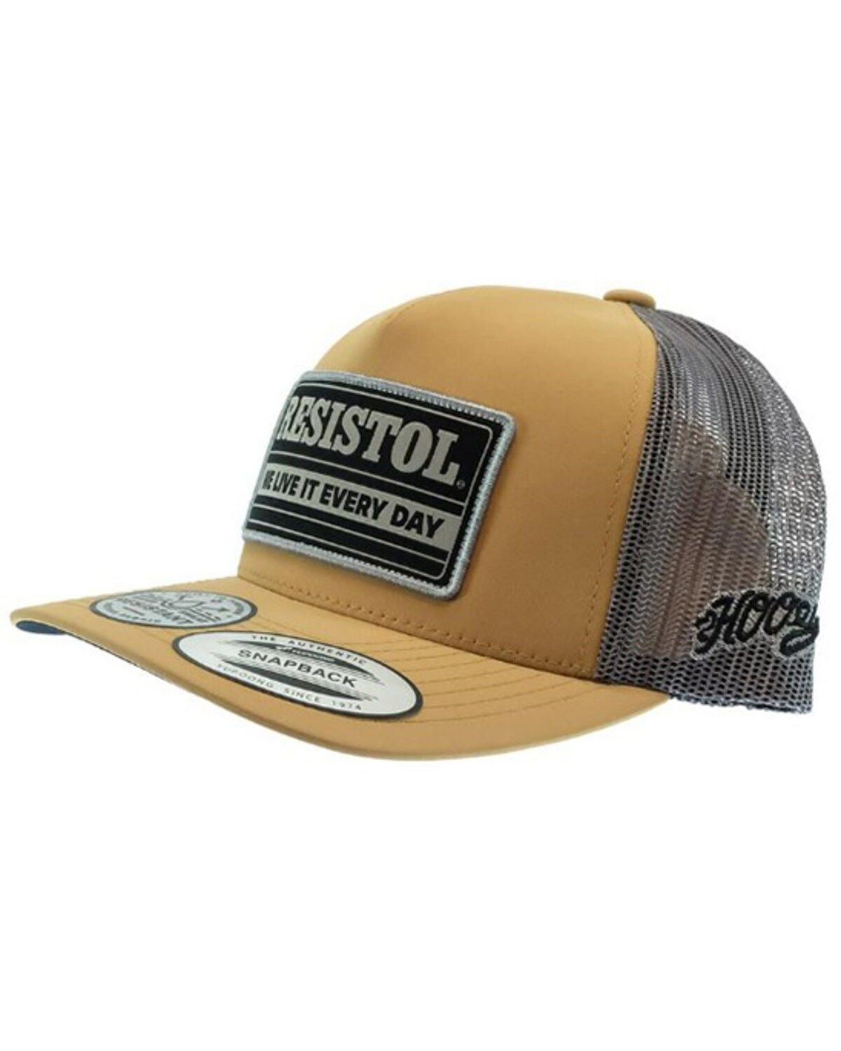 Hooey Men's Resistol Trucker Cap, Tan