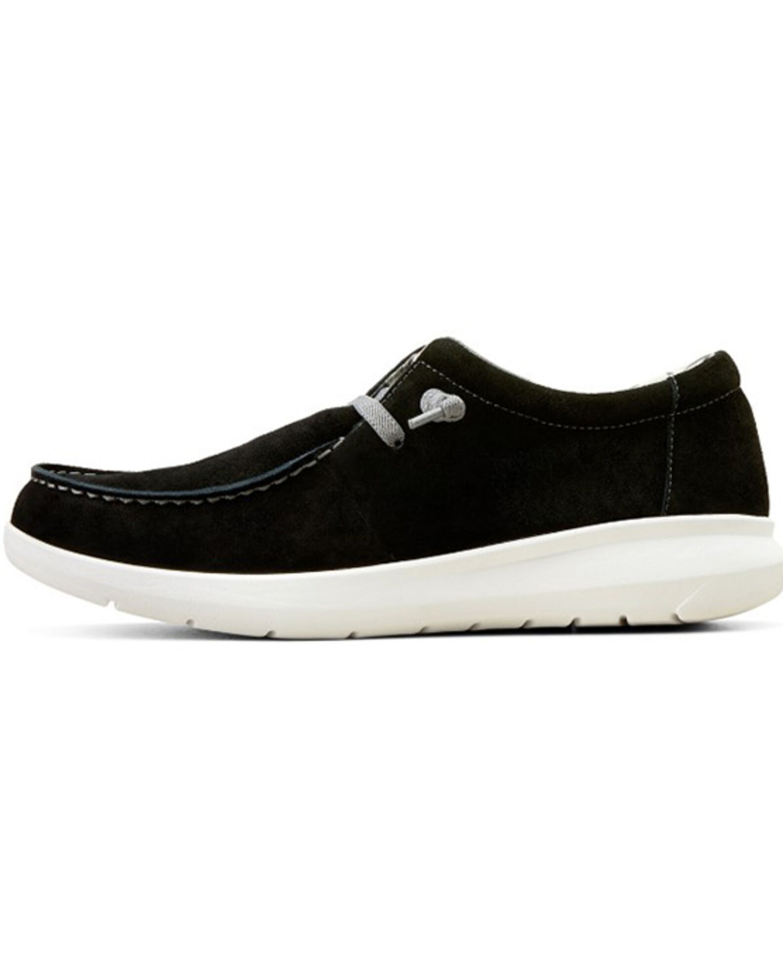 Product Name Ariat Mens Hilo Stretch Lace Casual Shoes Moc Toe