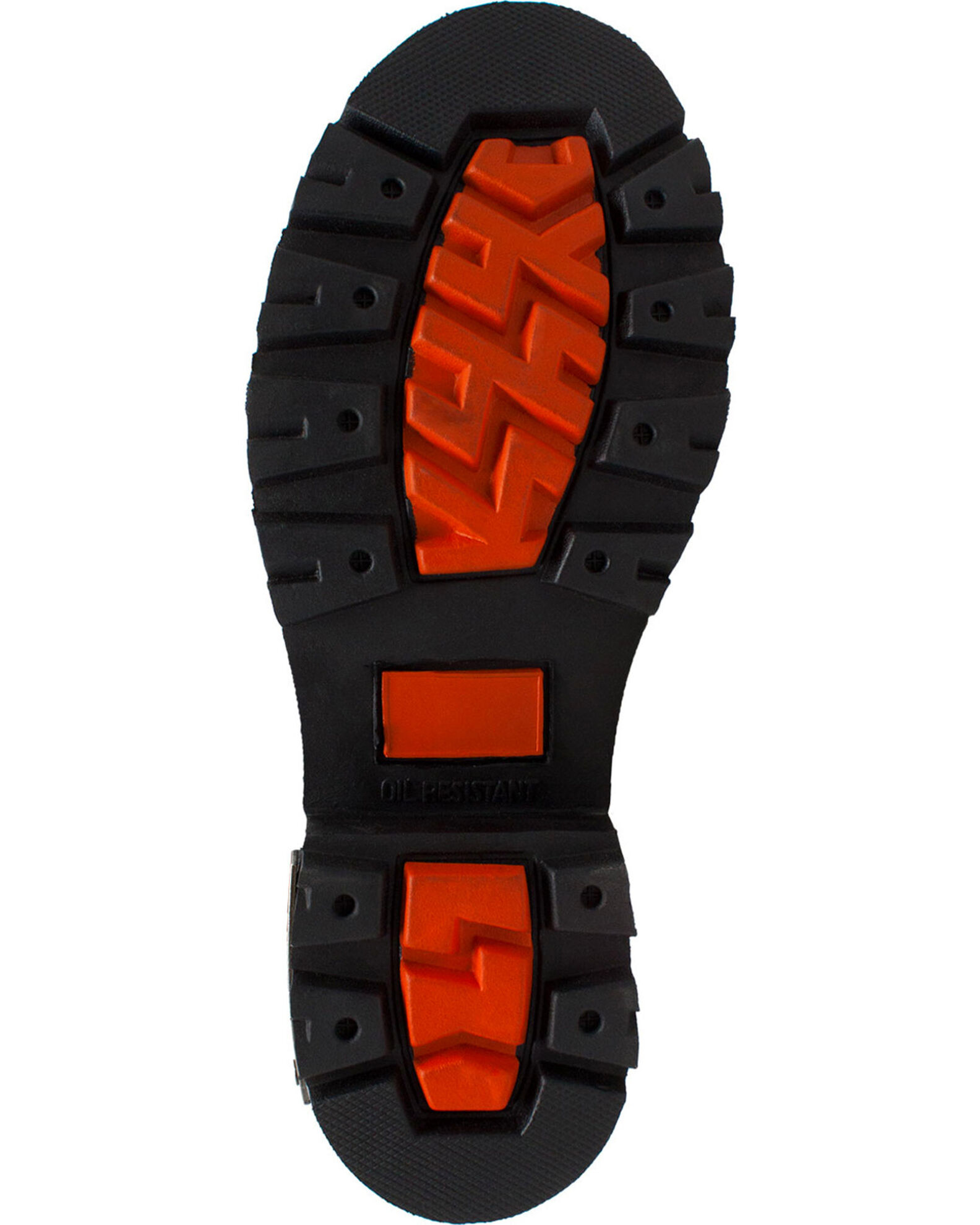 Ad Tec Women's 6" Lace Zipper Biker Boots - Soft Toe, Black