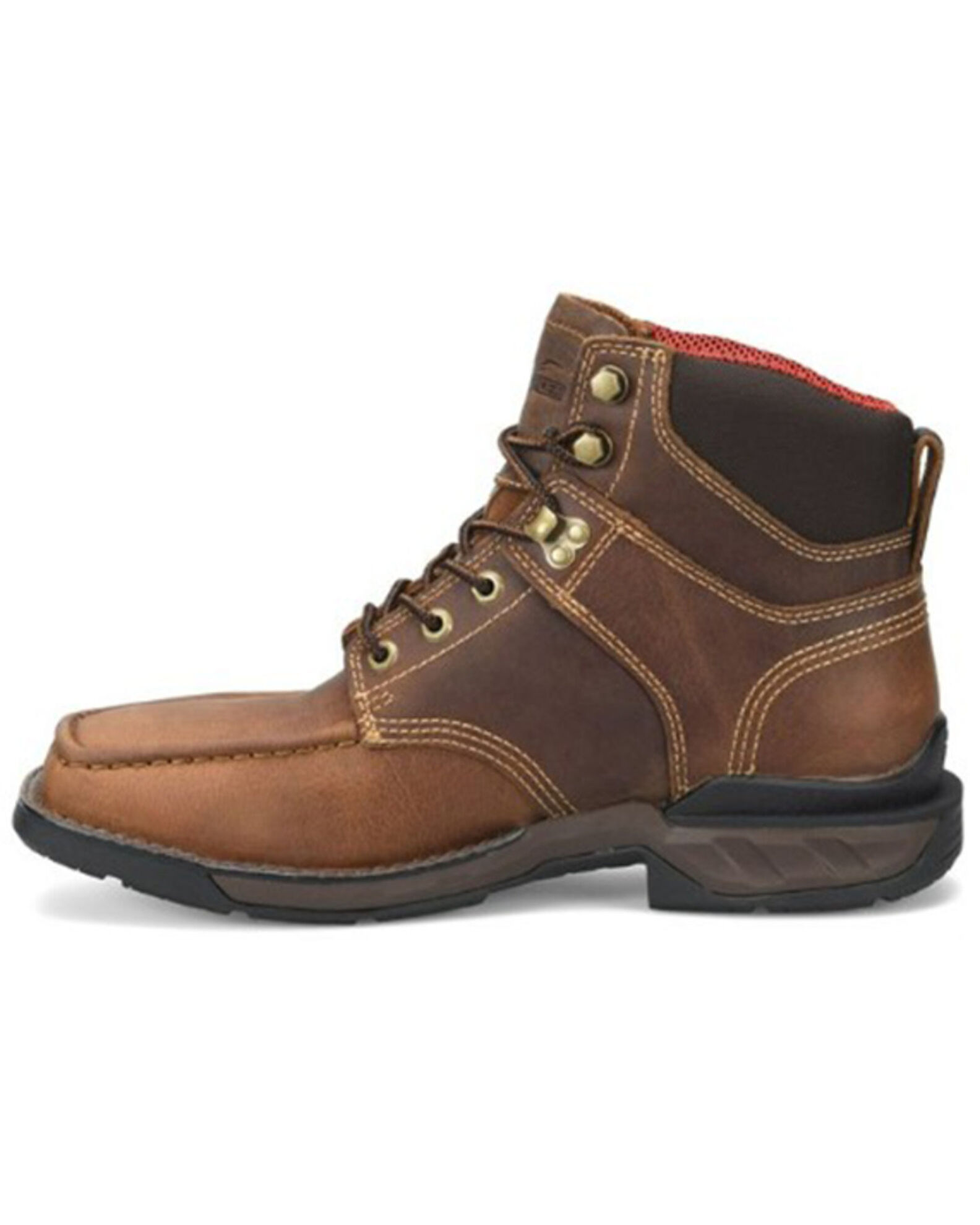 Double H Men's Phantom Rider 6" Work Boots - Composite Toe, Medium Brown