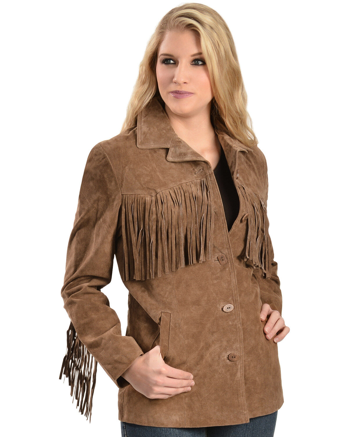 Scully Boar Suede Fringe Jacket | Boot Barn