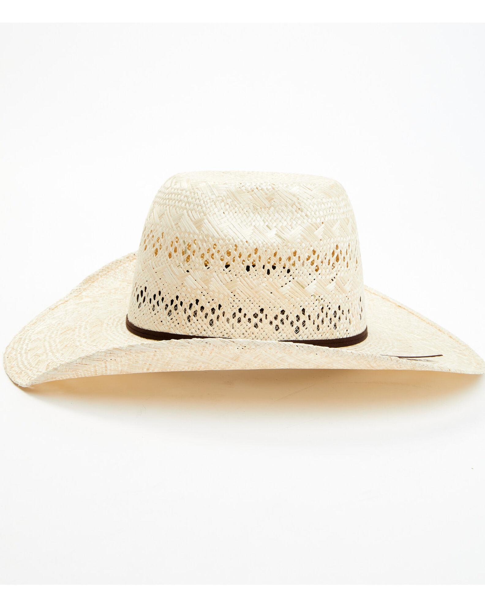 Rodeo King Ramie 25X Straw Cowboy Hat, Natural