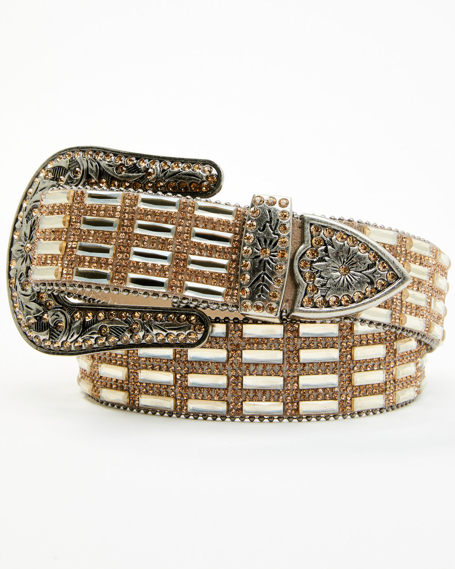 Wonderwest Women's Bling Belt, Gold