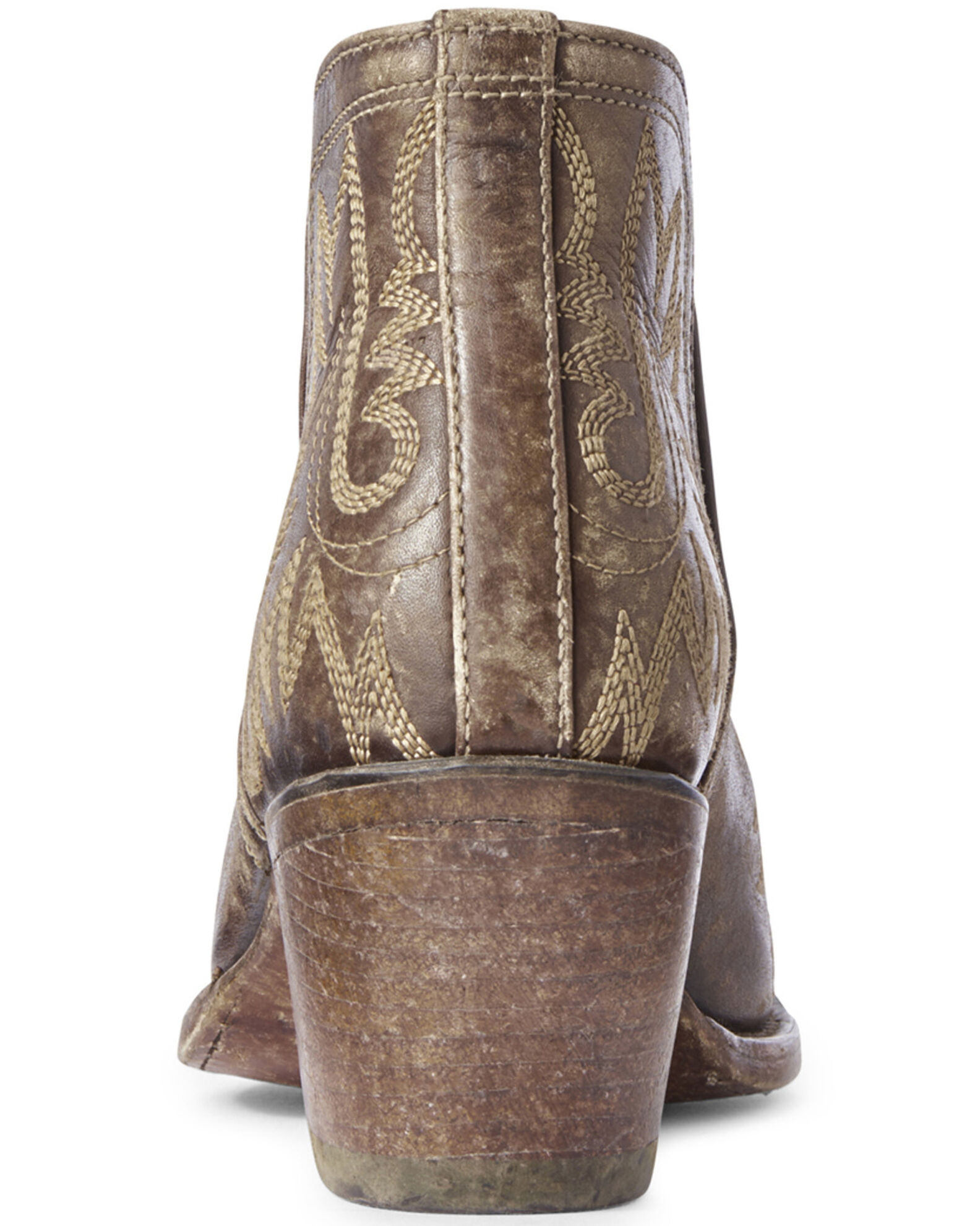 Ariat Women's Dixon Distressed Fashion Booties - Snip Toe, Brown