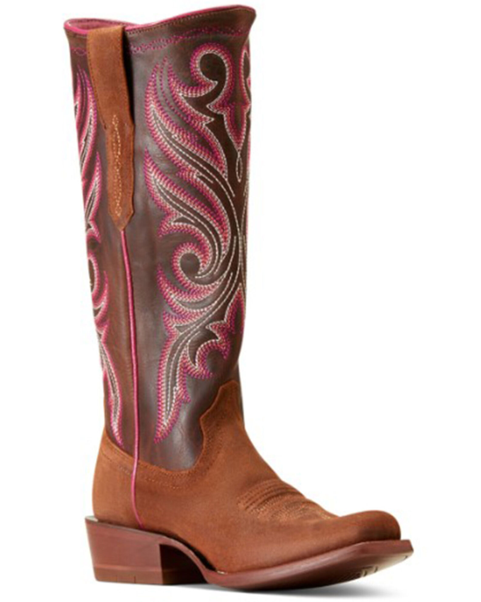 Ariat Women's Futurity Starlight Western Boots - Square Toe, Brown