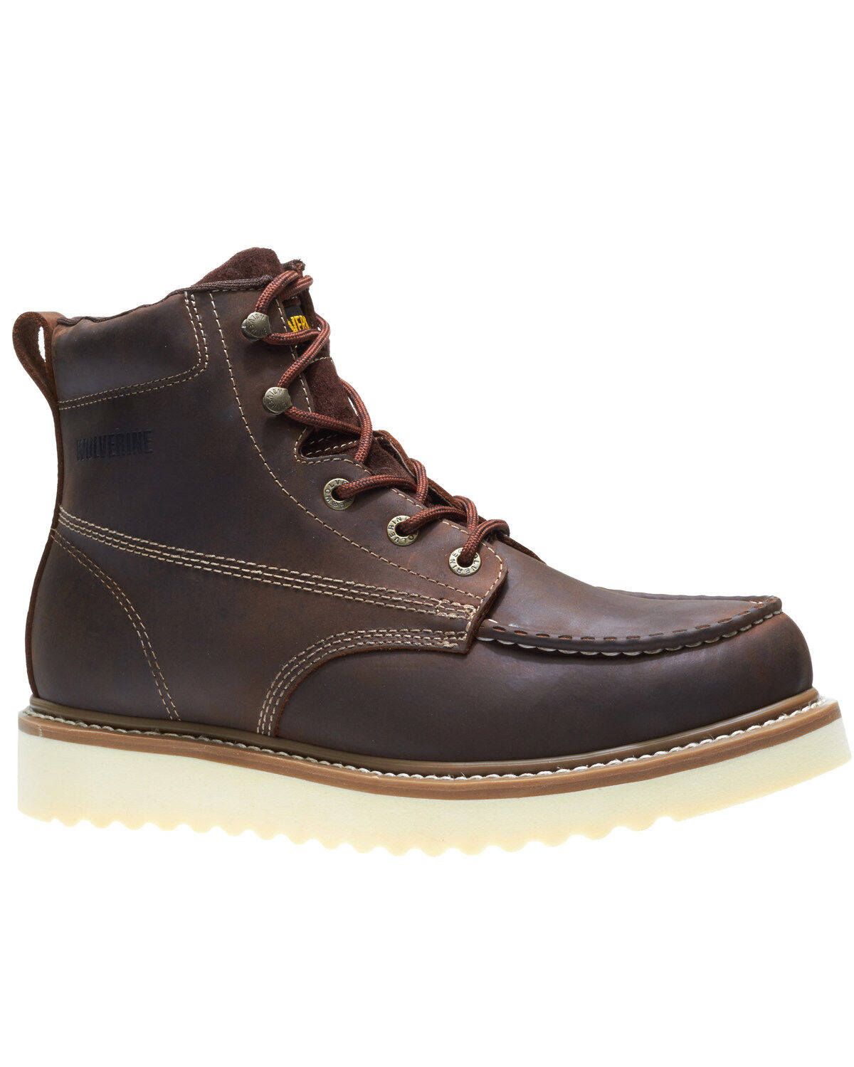 Wolverine Men's Loader Work Boots - Soft Toe, Brown