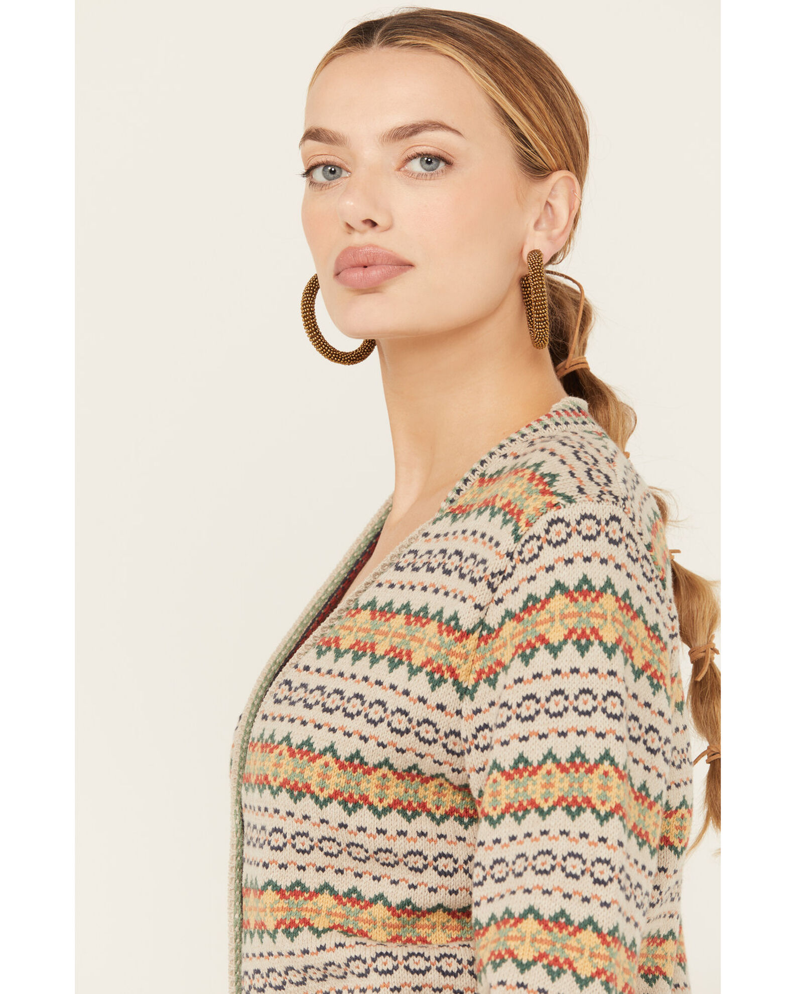 Product Name: Tasha Polizzi Women's Southwestern Print Tillie Cardigan