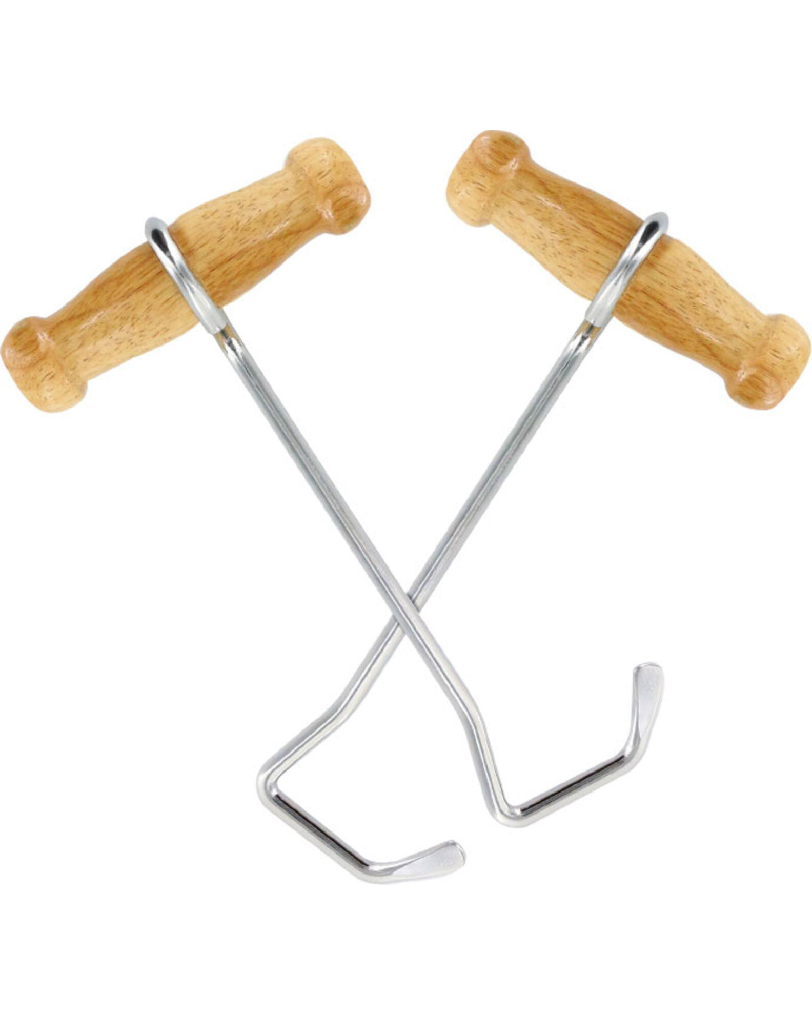 Boot Barn® 6.5" Boot Hooks, Silver