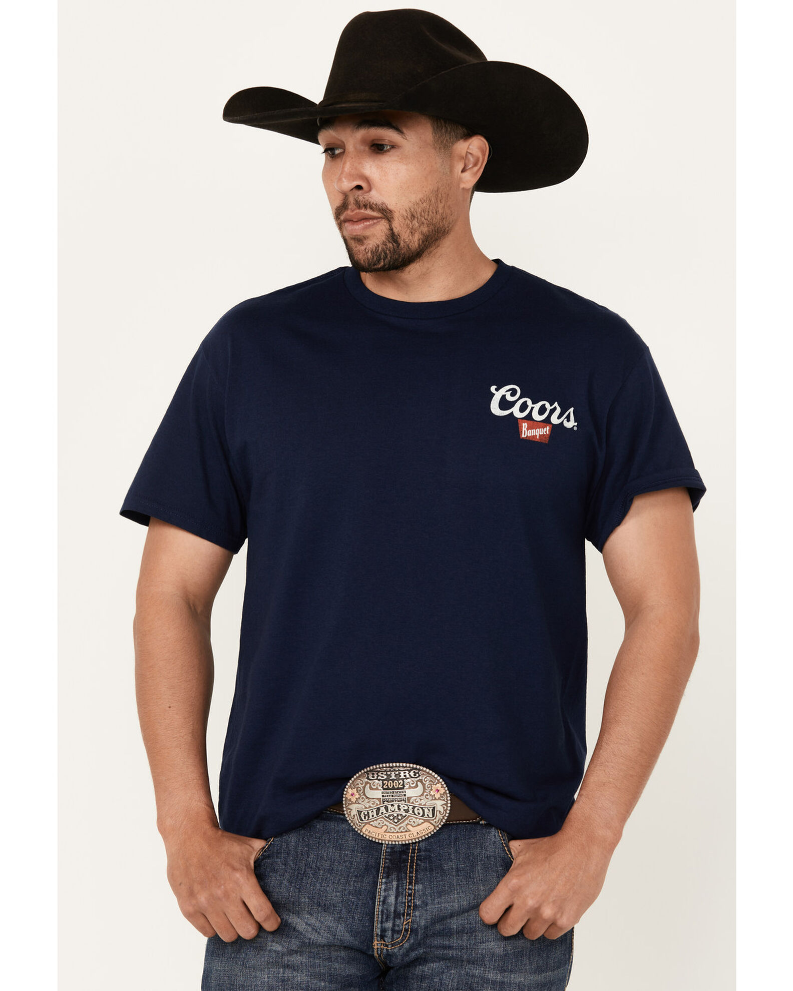 Coors Men's Boot Barn Exclusive Logo Steer Head Short Sleeve Graphic T ...