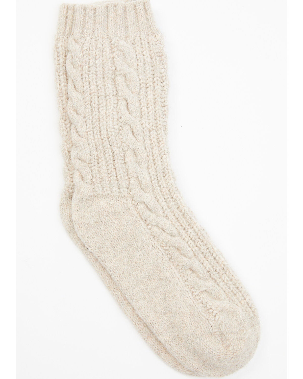 Shyanne Women's Cable Knit Cozy Socks, Ivory