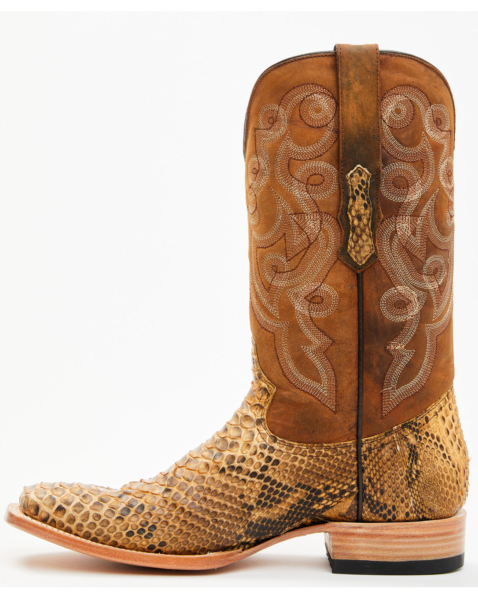 Tanner Mark Men's Bandera Western Boots - Square Toe, Honey