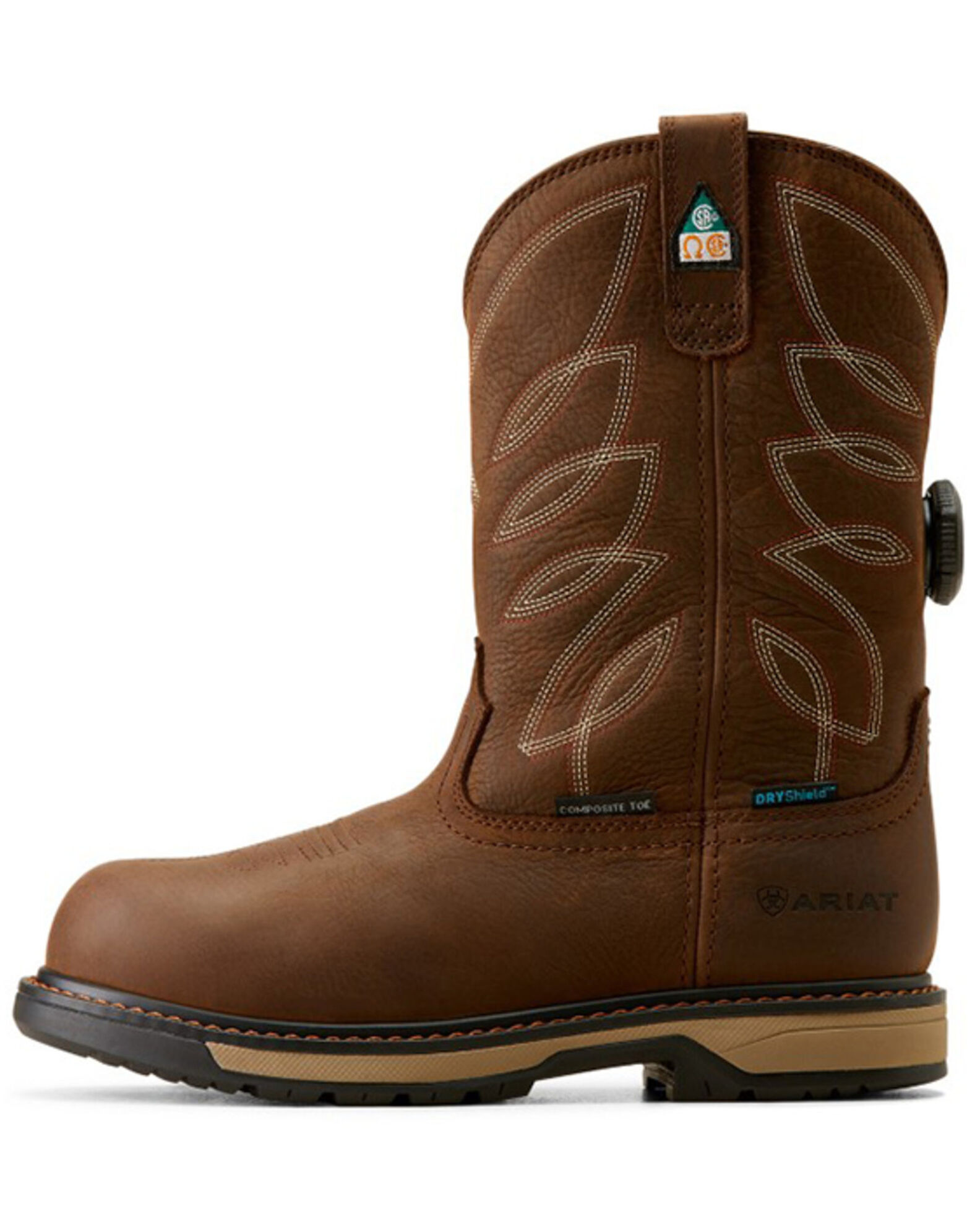 Ariat Women's 10" Riveter Pull-On BOA CSA Waterproof Boots - Composite ...