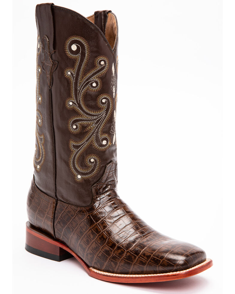 Ferrini Men's Alligator Belly Print Western Boots | Boot Barn