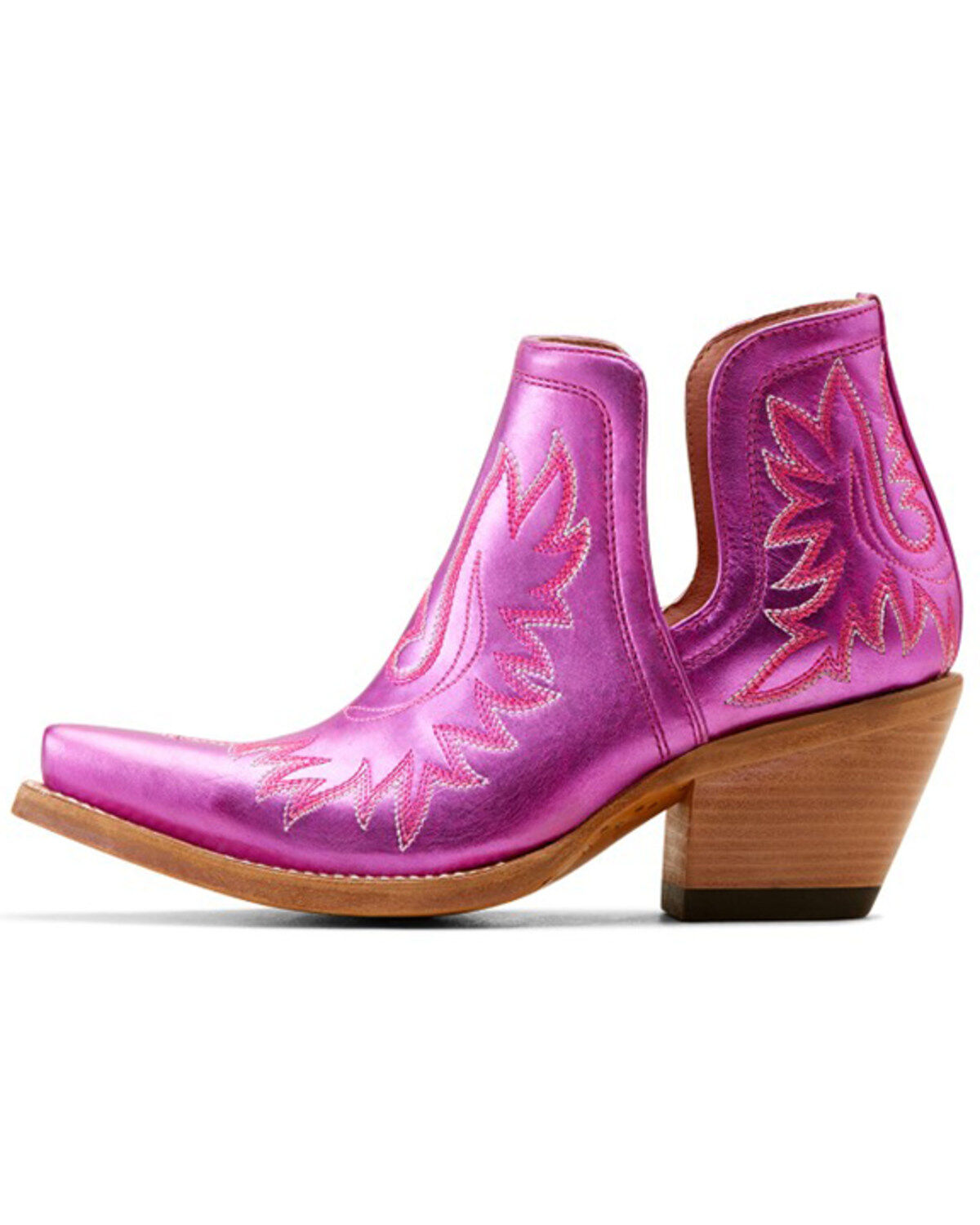Ariat Women's Dixon Western Booties - Snip Toe, Pink