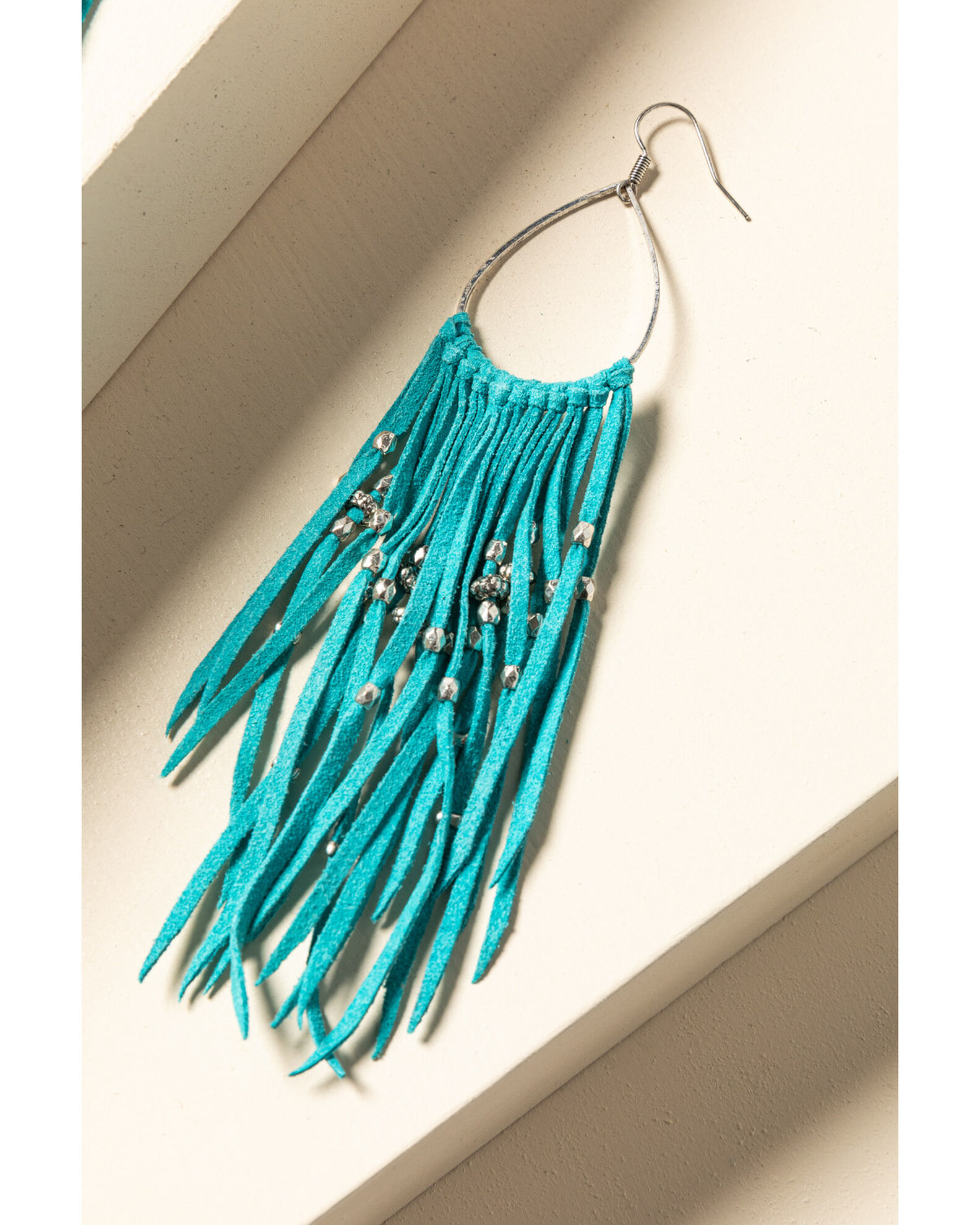 Idyllwind Women's Turquoise and Drop Fringe Earrings, Turquoise