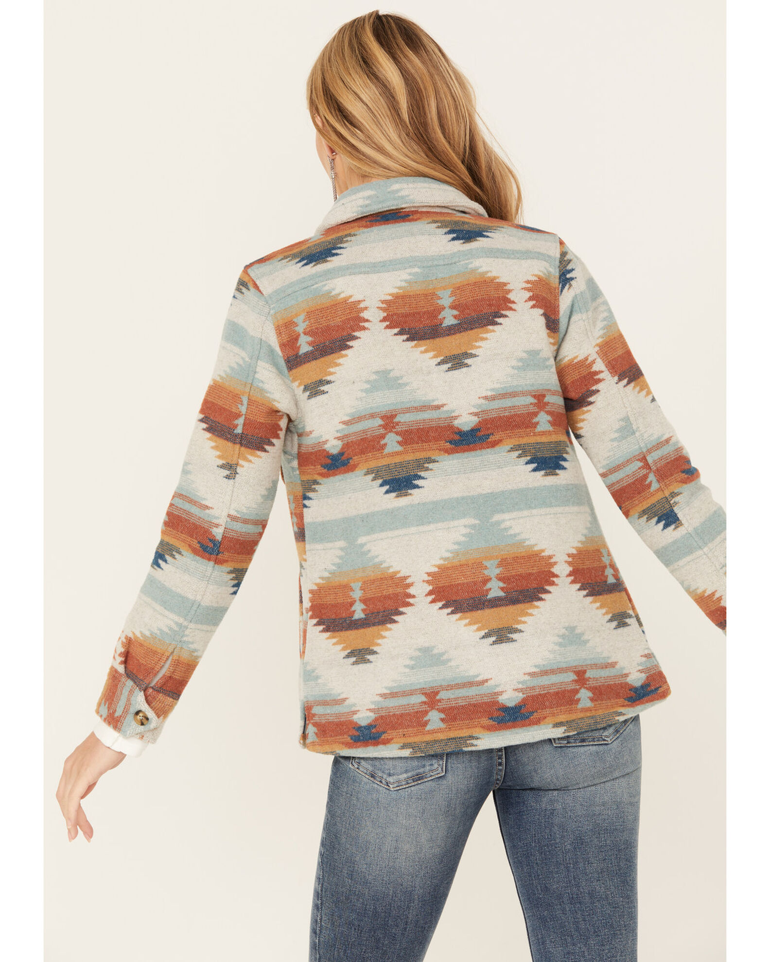 Idyllwind Women's Southwestern Print Jacquard Shacket