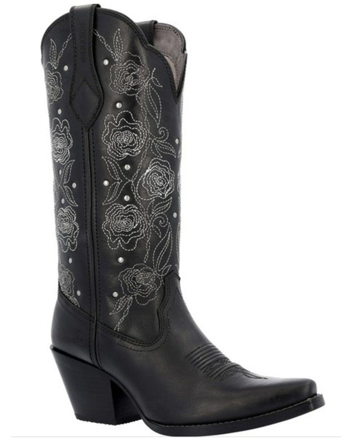 Durango Women's Crush Rosewood Western Boots - Snip Toe, Black