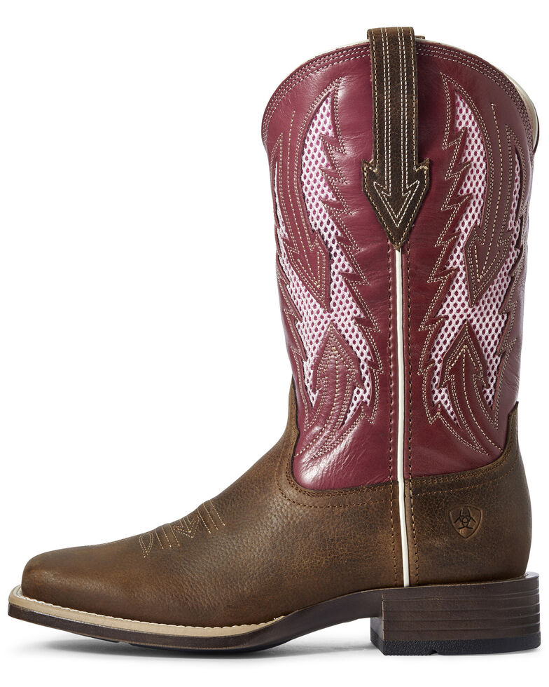 Ariat Womens Blackjack Venttek Western Boots Wide Square Toe Boot Barn