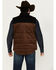 Cody James Men's Waren Corduroy Puffer Vest, Brown, hi-res