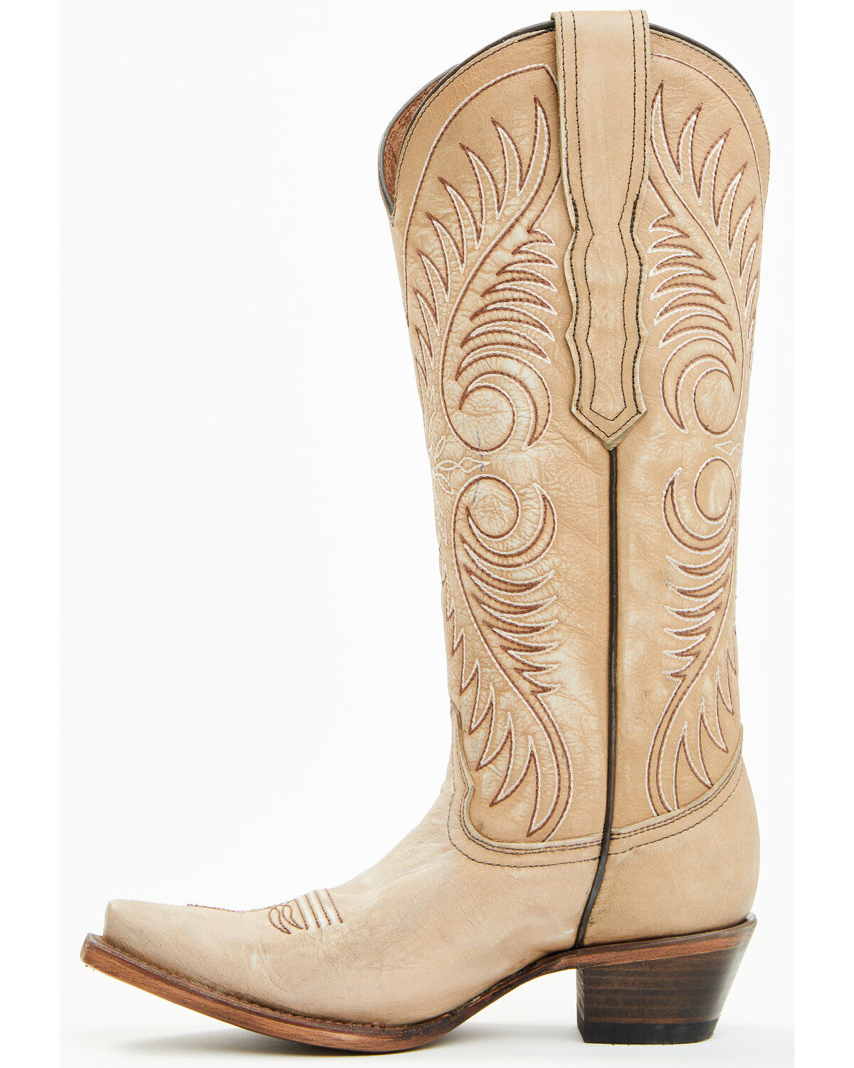 Circle G Women's Tall Western Boots - Snip Toe, Sand
