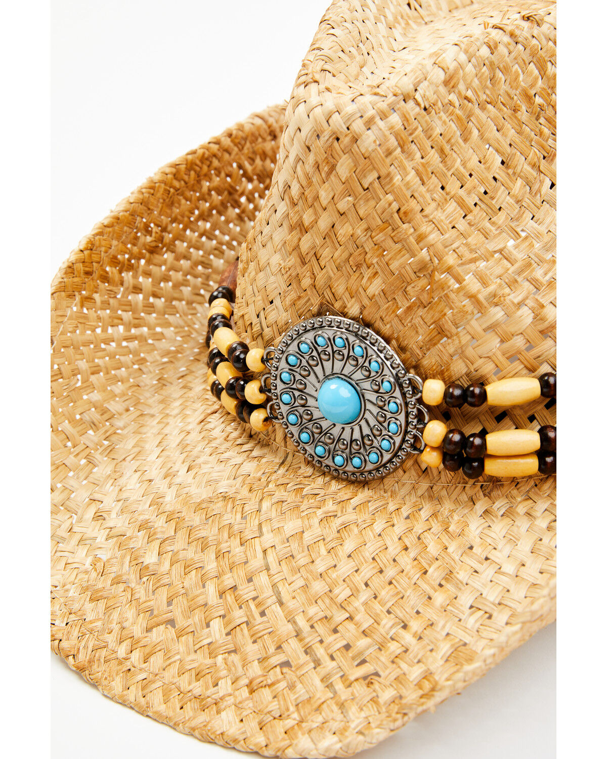 Shyanne Women's Cree Straw Cowboy Hat , Natural