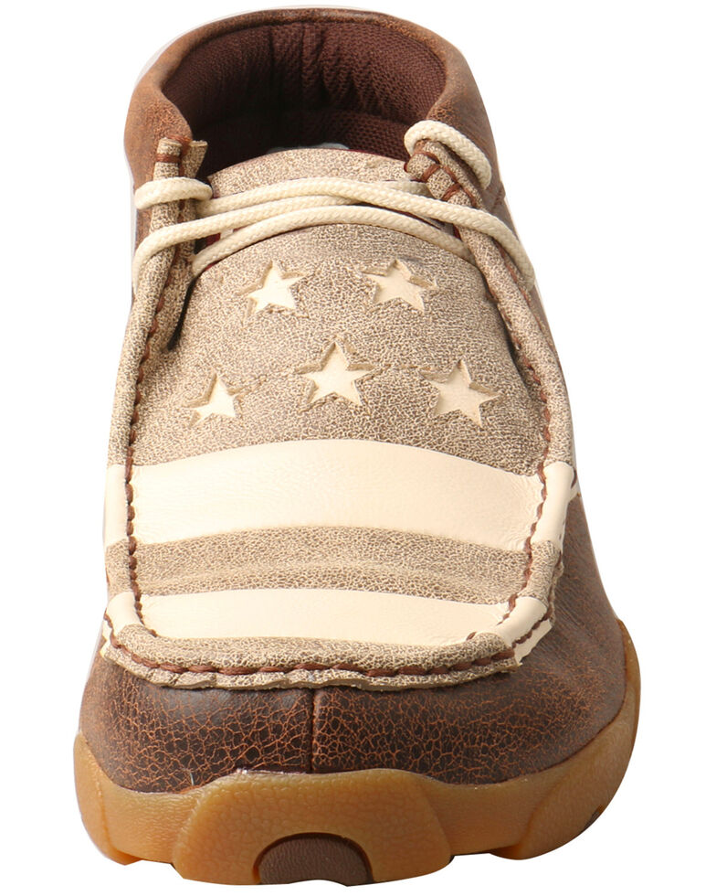 Twisted X Mens Patriotic Driving Moccasin Shoes Moc Toe Boot Barn