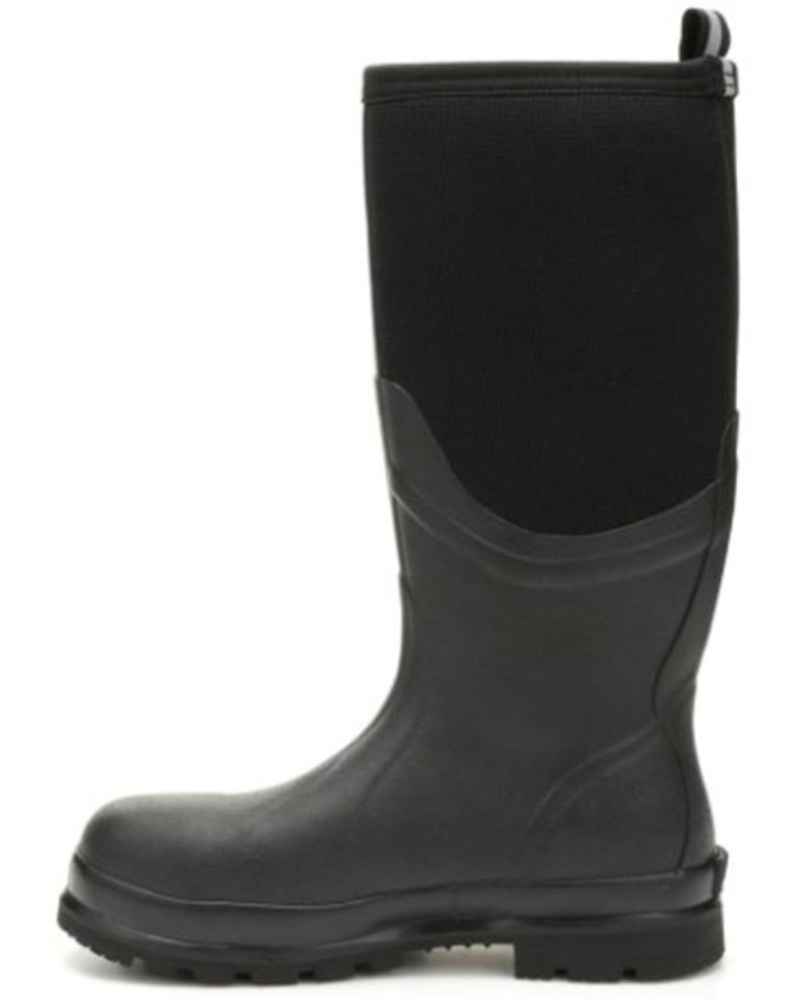Muck Boots Men's Chore Cool Rubber Work Boots - Steel Toe, Black