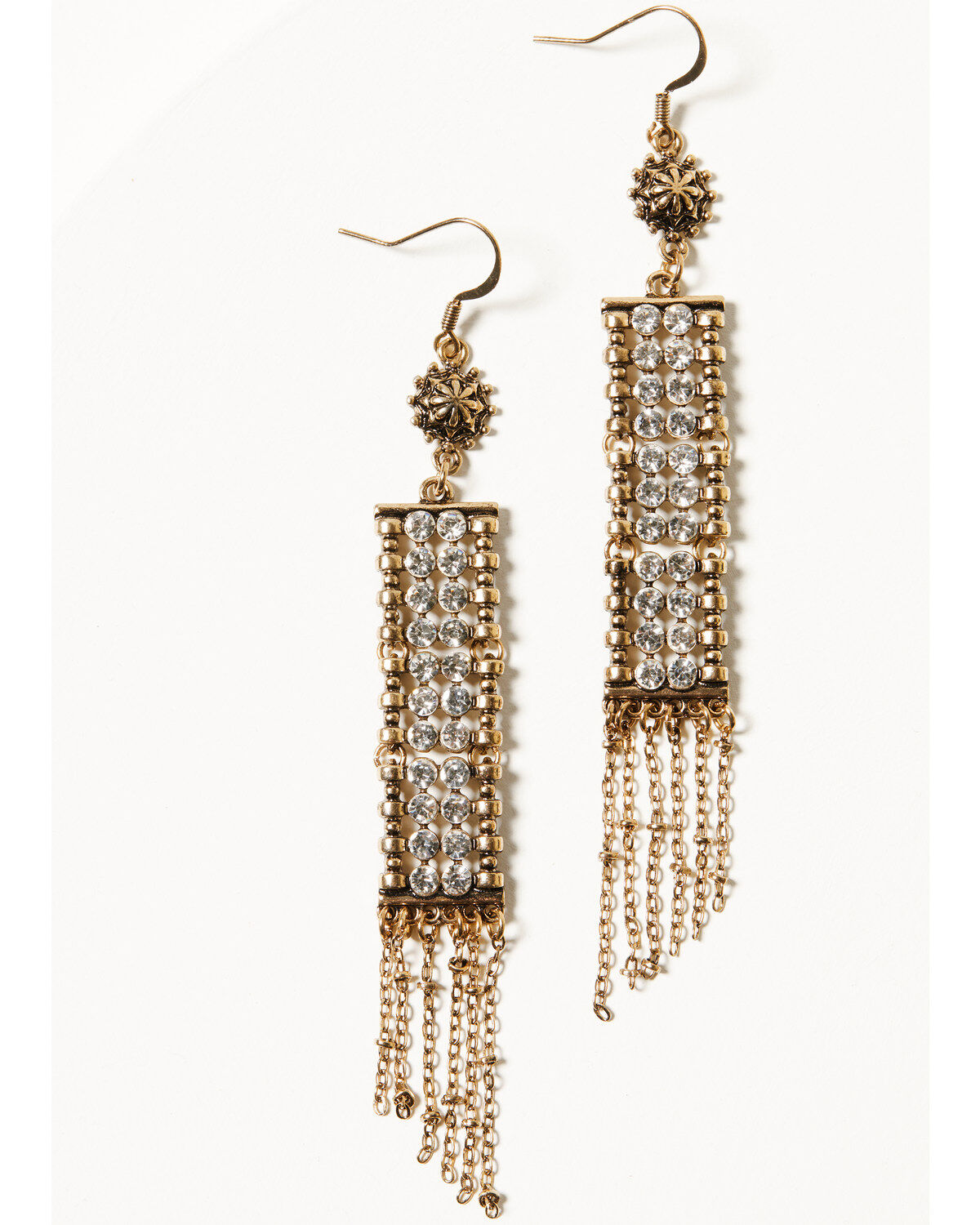 Product Name: Shyanne Women's Summer Moon Antique Rhinestone Earrings