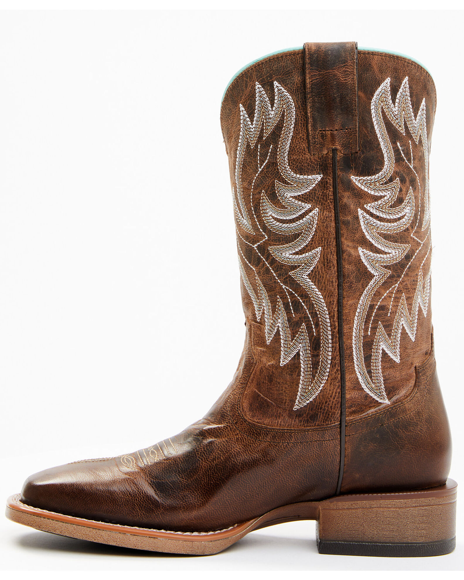 Shyanne Stryde® Womens Western Performance Boots Square Toe Brown