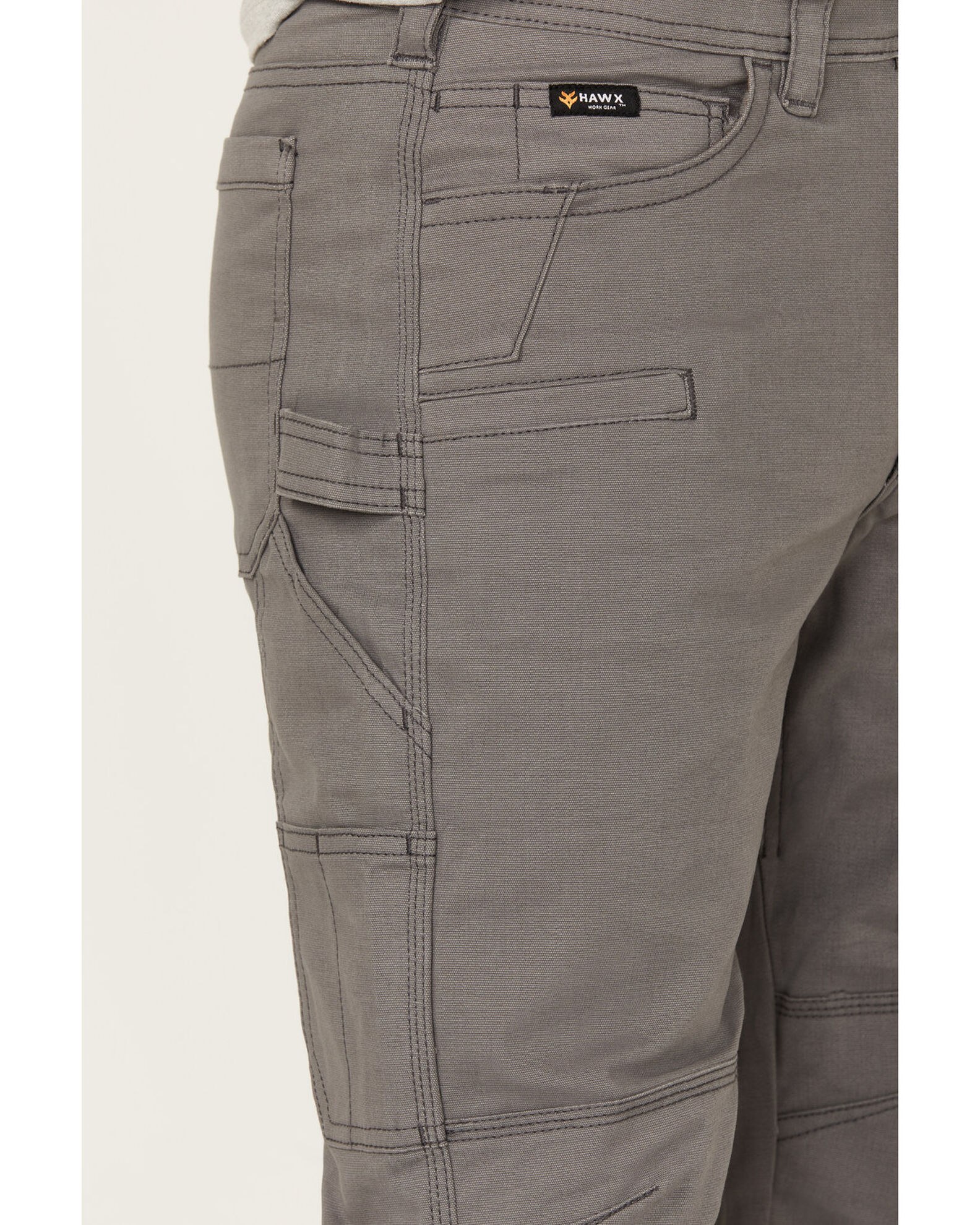 Hawx Men's All Out Work Pants, Steel