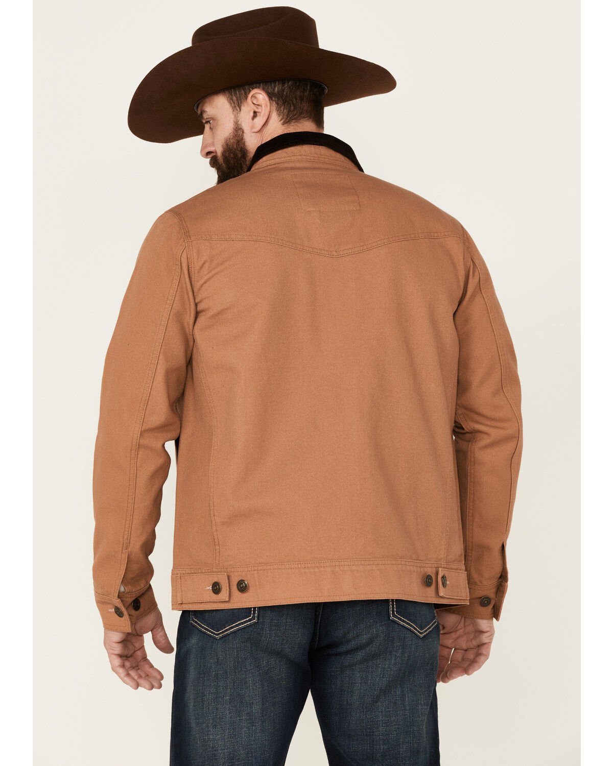 Product Name: Blue Ranchwear Men's Copper Duck Canvas Button-Front ...