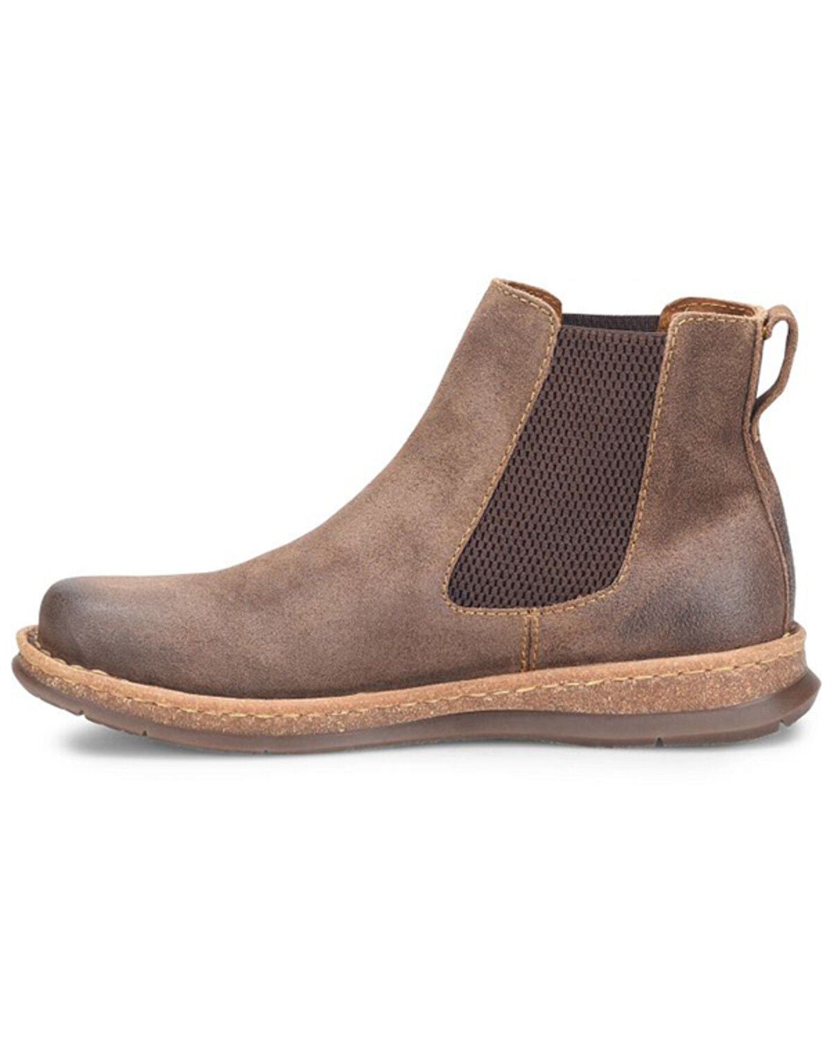 Product Name: Born Men's Brody Distressed Ankle Boots - Round Toe