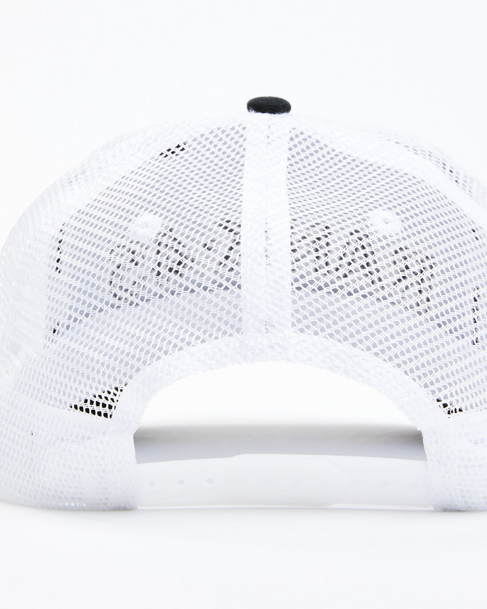 RANK 45® Men's Embroidered Logo Mesh-Back Ball Cap, Black