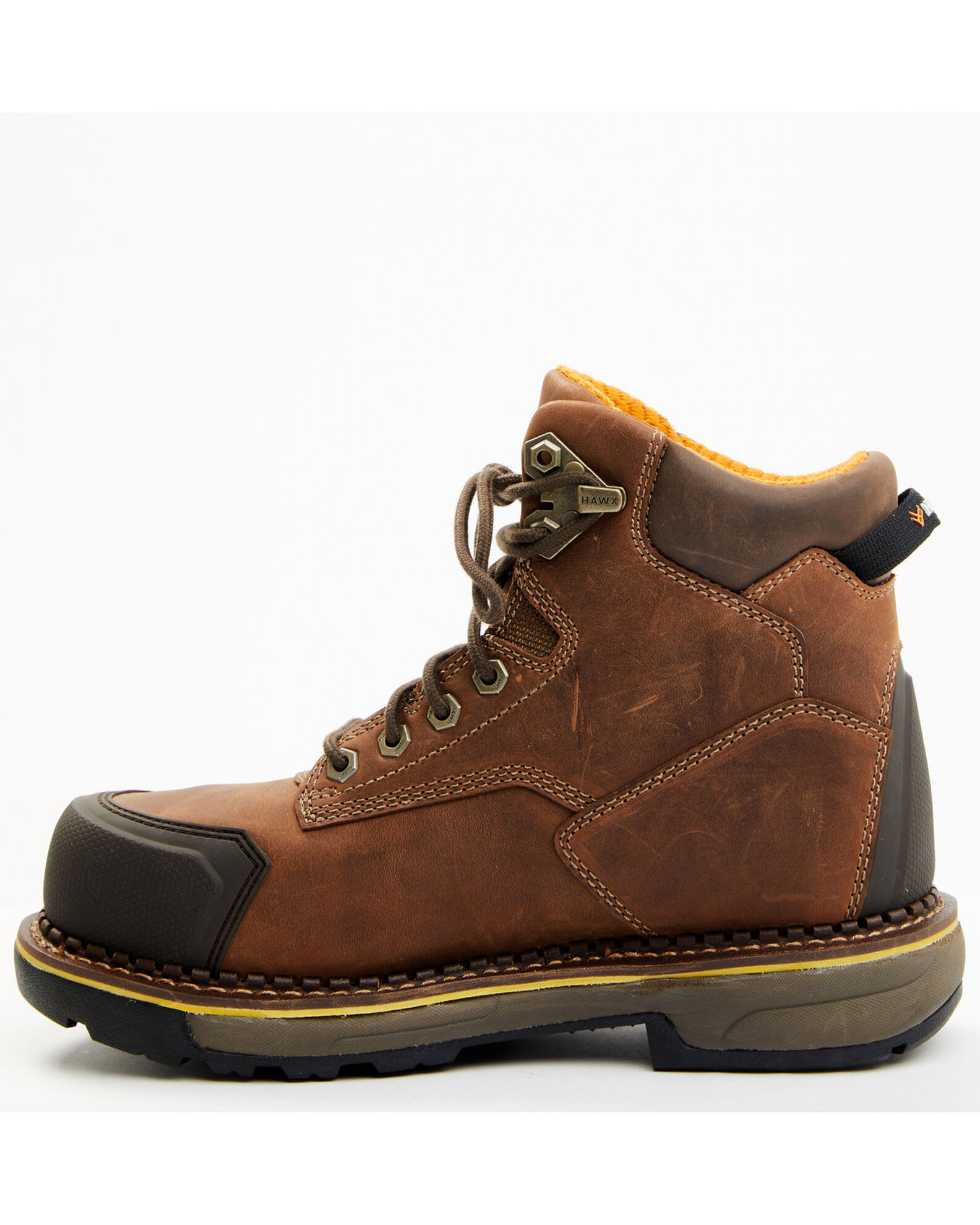 Hawx Mens 6 Crew Chief Internal Met Guard Work Boots Composite Toe