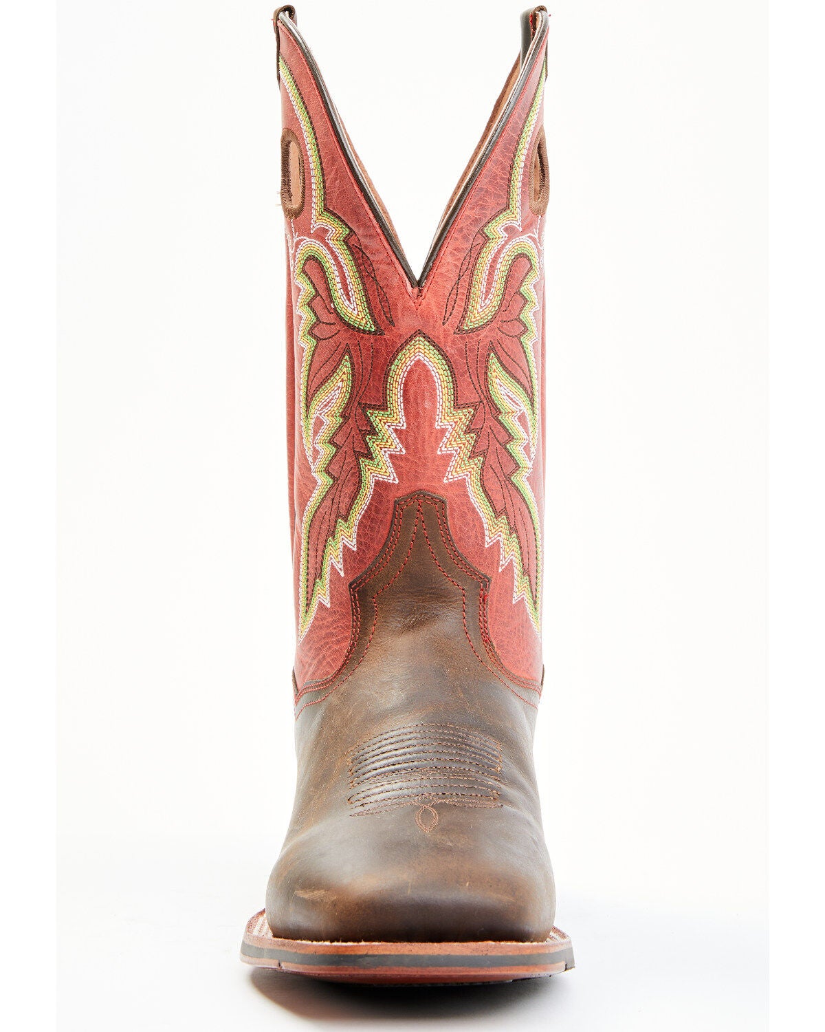 Dan Post Men's Leon Red Top Western Performance Boots - Broad Square ...