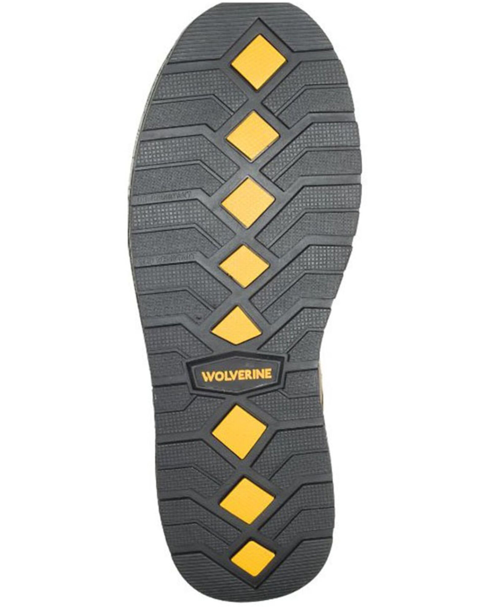 Wolverine Men's Brown Hellcat Lace-Up Work Boots - Composite Toe | Boot ...