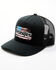 Image #1 - Boot Barn X Wrangler Men's Americana Trucker Cap, Black, hi-res