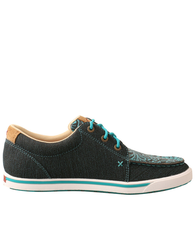 Twisted X Womens Dark Teal Casual Shoes Moc Toe Boot Barn