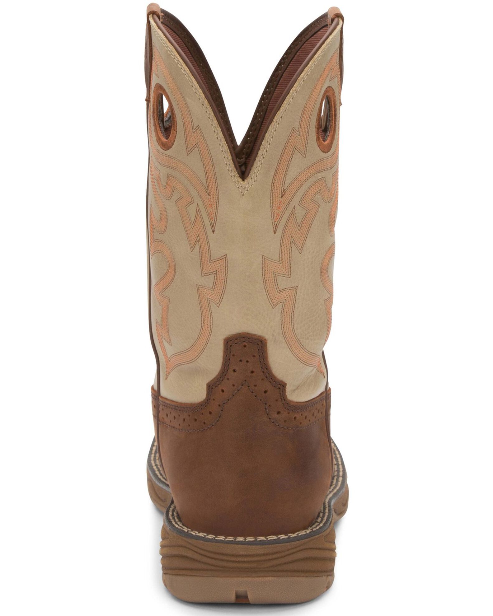 Justin Mens Stampede Rush Western Work Boots Composite Toe Boot Barn