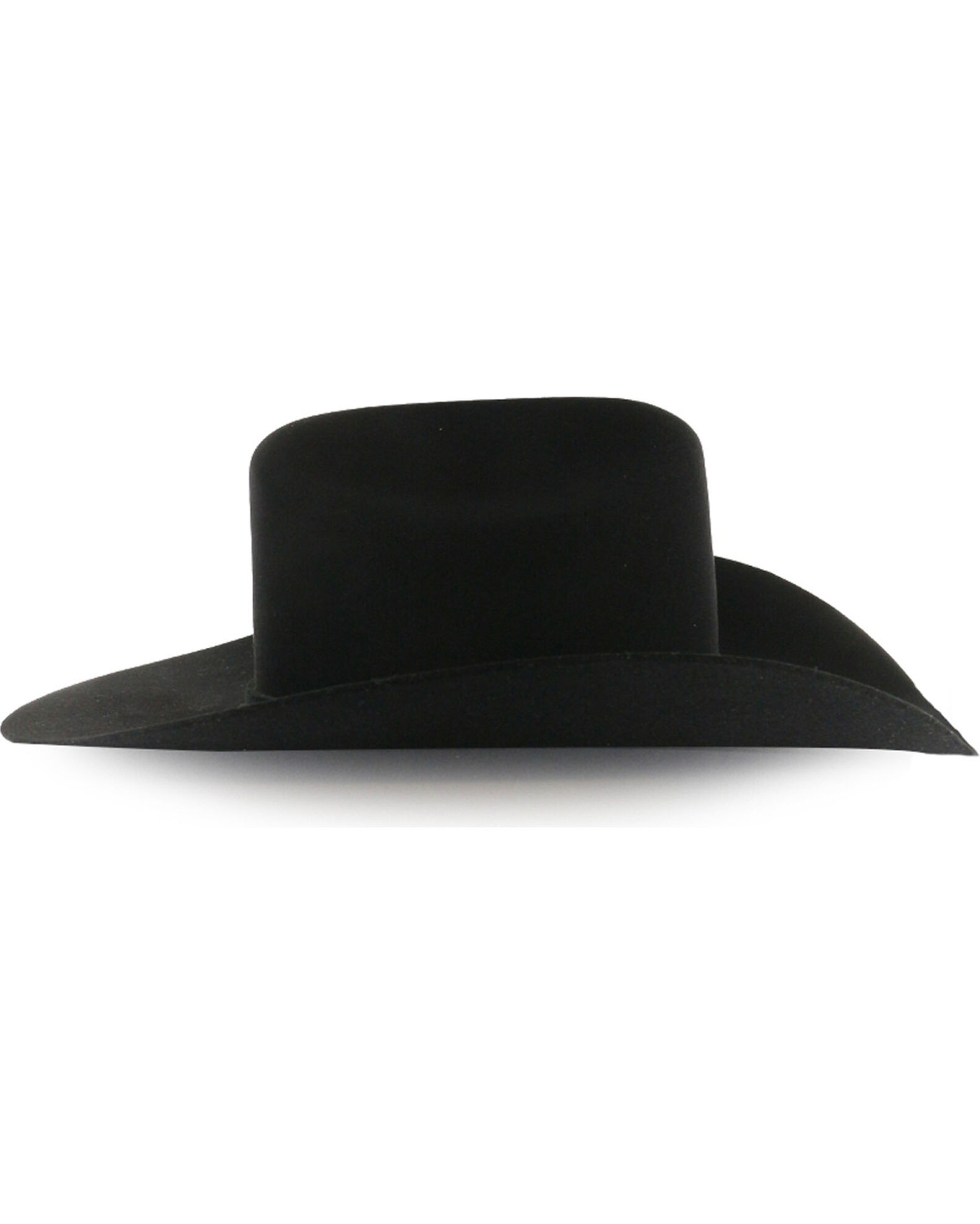 Rodeo King Low Rodeo 7X Felt Cowboy Hat, Black